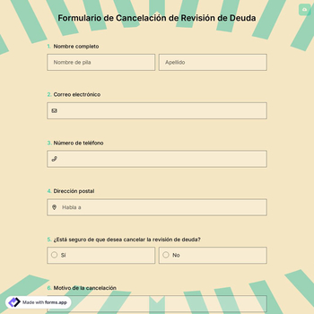 15+ Plantillas Gratuitas de Formularios Bancarios en Línea - forms.app