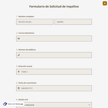 17+ Plantillas Gratuitas de Formularios de Solicitud de Alquiler